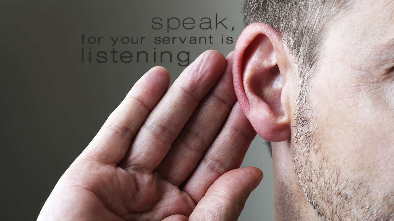 The Advent of Samuel – Sermon on 1 Samuel 3.1-10 | think and let think