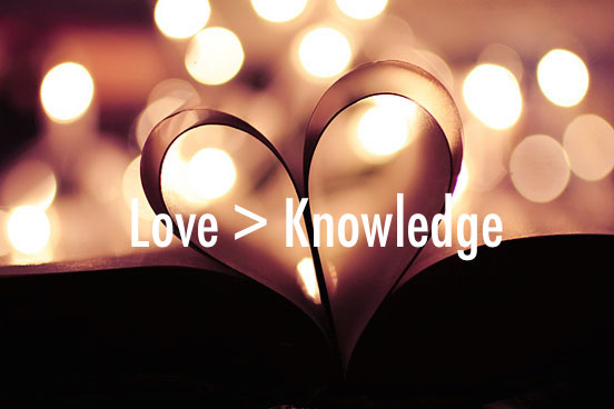 Love > Knowledge – Sermon on 1 Corinthians 8.1-9 | think and let think